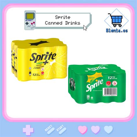 Sprite Drinks Lemon Plus Original 320ml X12cans🔥sg Ready Stock🔥 Shopee Singapore