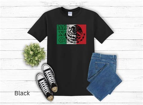 Mexican Flag Shirt Hispanic Heritage Pride T Shirt Latin American Tee