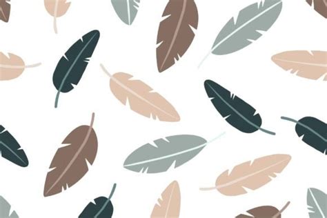 Flat Quill Seamless Pattern Graphic By Setyawati Elis · Creative Fabrica