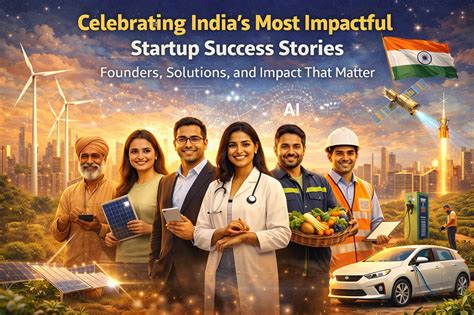 Celebrating Indias Most Impactful Startup Success Stories