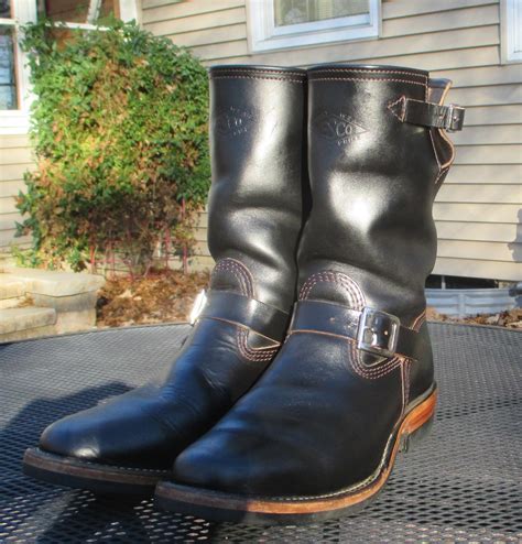 Wesco Mr Lou Black Size 11d Engineer Boots The Fedora Lounge