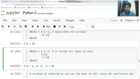 Basics Of Python Dictionary And Set Part 2 Youtube