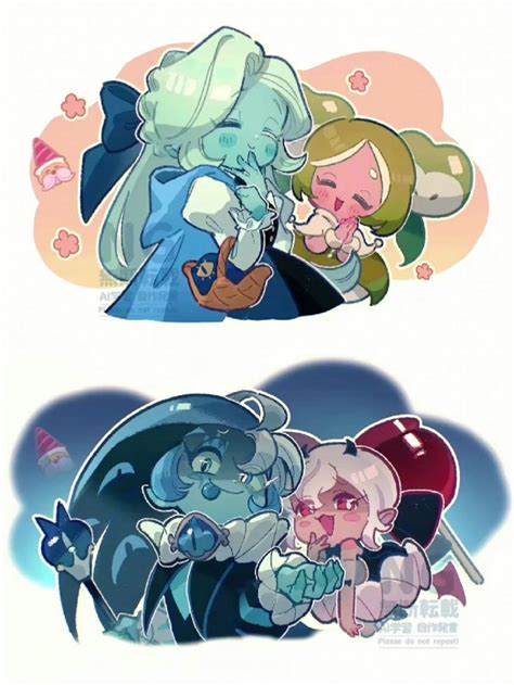 Shadowmilkcookie And Candy Apple Cookie🩵 ️ Cute Doodles Cute