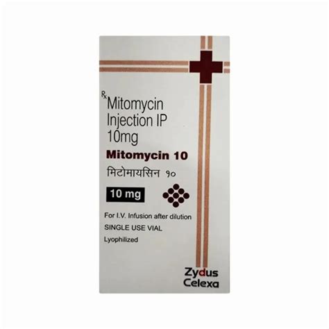 Mitomycin 10 Mg Injection Mitomycin At ₹ 1988vial Mitomycin