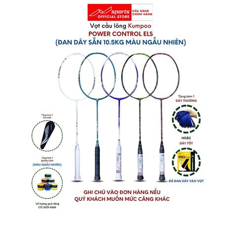 Kumpoo Power Control K520 Pro Badminton Racket Has 105kg Strings Cheap Super Light Quality