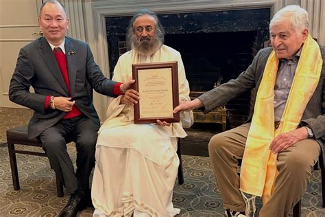 Gurudev Sri Sri Ravi Shankar Received The World Leader For Peace And