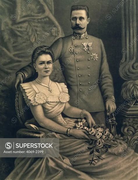 Franz Ferdinand 1863 1914 Archduke Of Austria And His Wife Sophie