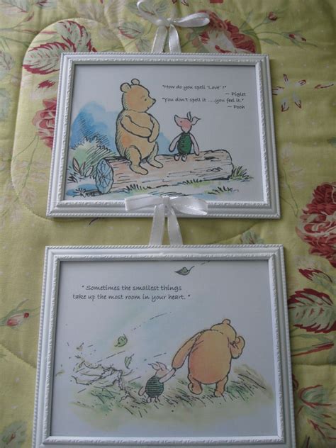Classic Winnie The Pooh Framed Prints In 8x10