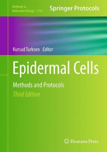 Epidermal Cells Methods And Protocols Medical Book Seller Pakistan