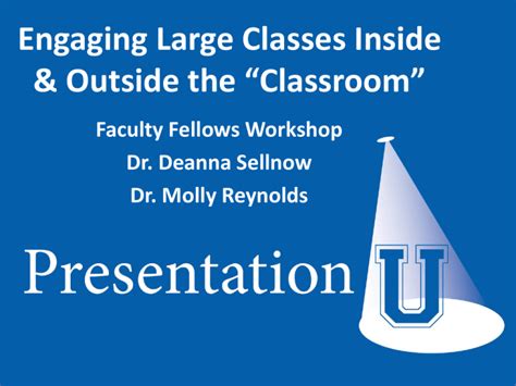 Engaging Large Lectures