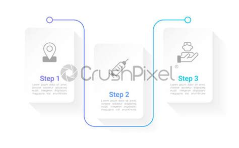 Public Immunization Infographic Chart Design Template Stock Vector