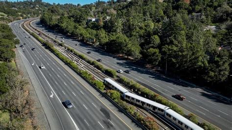 Train Derails And Catches Fire Near San Francisco Causing Minor Injuries And Service