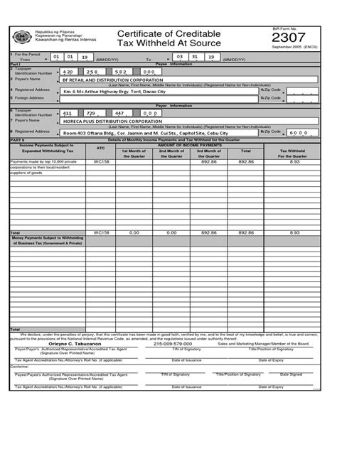 Deliverable Acceptance Form Pdf Withholding Tax Taxes
