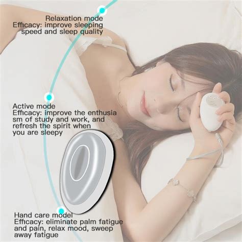 Microcurrent Sleep Aid Device Hand Holding Pressur Vicedeal