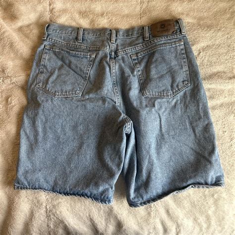 Wrangler Jorts Relaxed Fit Size 36 Thrift Y2k Depop