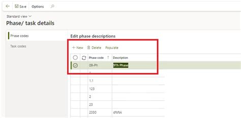 Enable Manual Creation And Edit Of Phase And Task Codes Sa Global Product Release Notes
