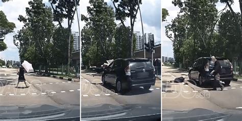Car Rams Into Jaywalking Woman At Boon Lay Pedestrian Crossing Police Investigations Ongoing