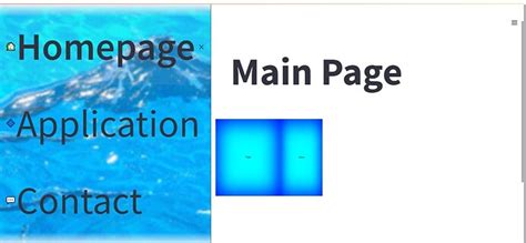 html sidebar looks bigger 3d cube looks smaller in multiple page