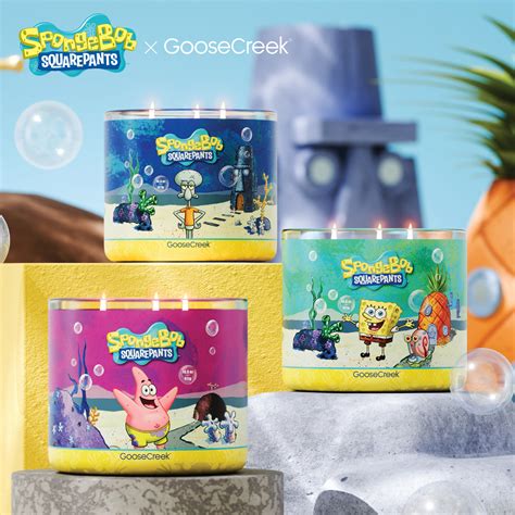 Goose Creek Launches Whimsical Candle Collaboration With Spongebob Squarepants Newswire