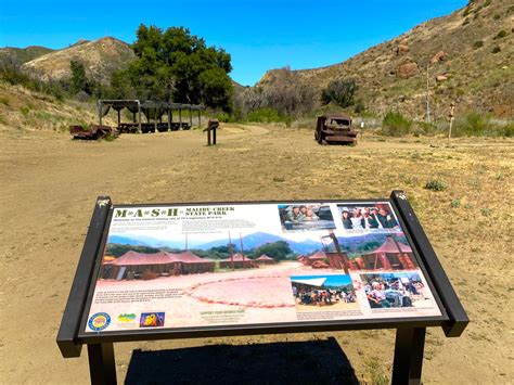 Hiking To The Mash” Tv Site Malibu Creek State Parks Iconic Tv