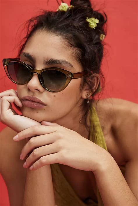 Oversized Designer Cat Eye Sunglasses Free People