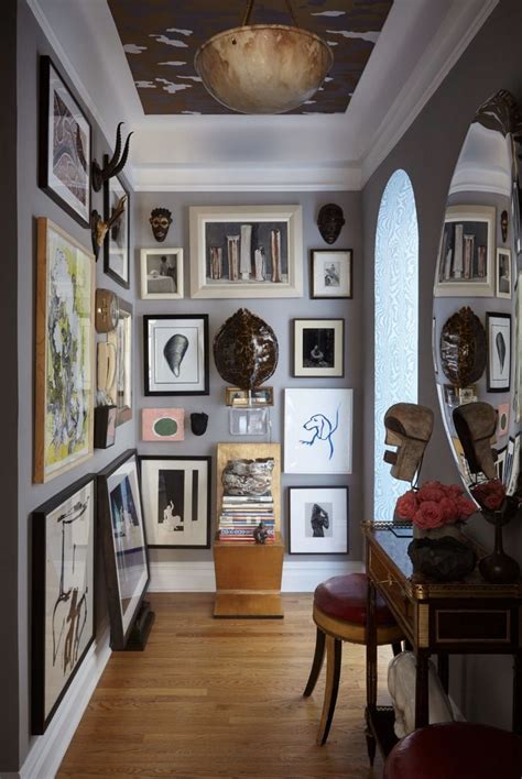 29 Creative Homes With Art Hung On Salon Style Gallery Walls Floor To