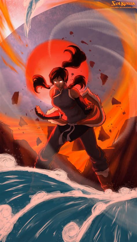 Animation Korra Vs The Evil Spirit By Solkorra On Deviantart