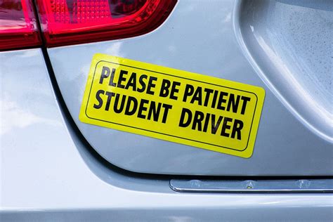 What Does A Student Driver Stickers Actually Mean
