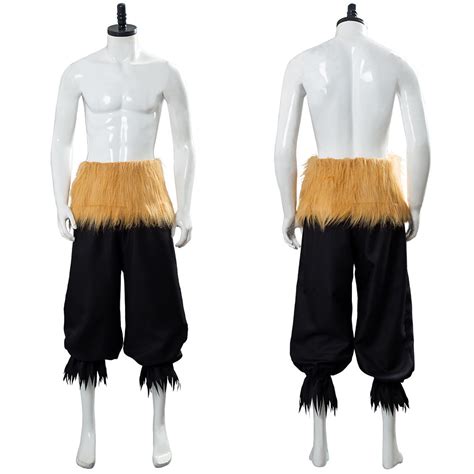 Pants Hashibira Inosuke Cosplay Costume