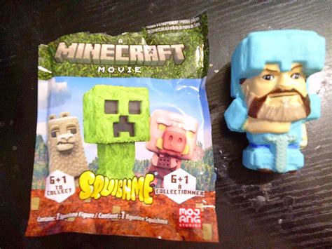 New Minecraft Movie Squishy Squishme Jack Black Character Rare Hard To Find 4858415424