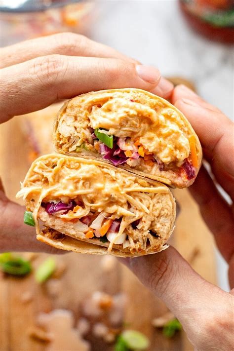 Bang Bang Chicken Wrap Recipe Easy Spicy Creamy