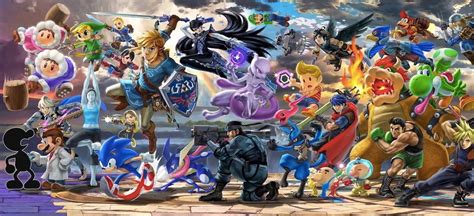 Super Smash Bros Ultimate New Characters Check Out Nintendos Epic Art