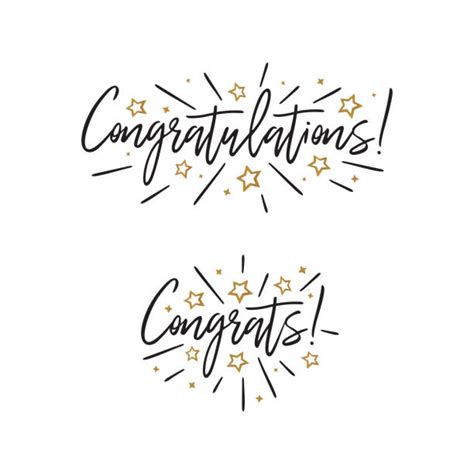 28 900 Congratulations Script Stock Illustrations Royalty Free Vector Graphics And Clip Art Istock