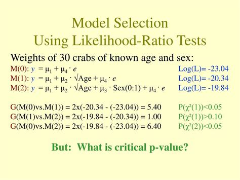 Ppt The Method Of Likelihood Powerpoint Presentation Free Download