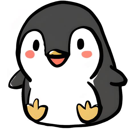 Chibi Penguin Graphic · Creative Fabrica