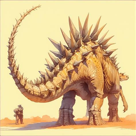 Premium Photo Adorable Ankylosaurus Skeleton Perfect For Educational