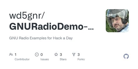 Github Wd5gnrgnuradiodemo Had Gnu Radio Examples For Hack A Day Github Wd5gnrgnuradiodemo Had Gnu Radio Examples For Hack A Day