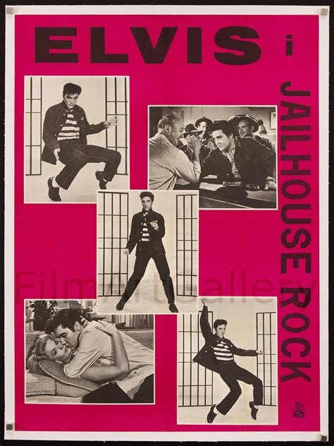 Jailhouse Rock Movie Poster 1959 24x33