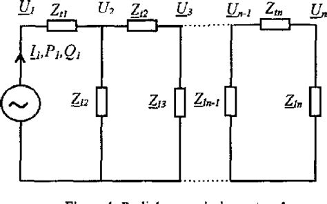 Figure 1 From Voltage Collapse Proximity In Case Of A Radial Network
