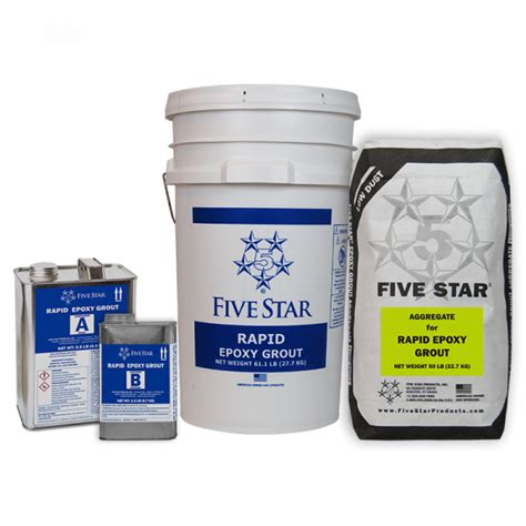 High Temperature Exposure Epoxy Grouts Archives Five Star Products