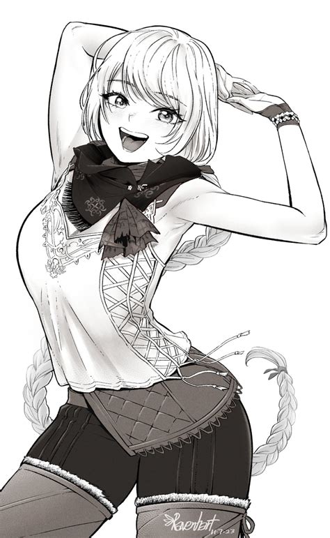 Midadol Telamon Final Fantasy And More Drawn By Ravenhart Danbooru