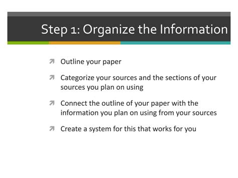 Ppt Synthesizing Information Powerpoint Presentation Free Download