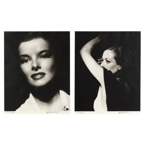 George Hurrell American 1904 1992 Katherine Hepburn Joan Crawford