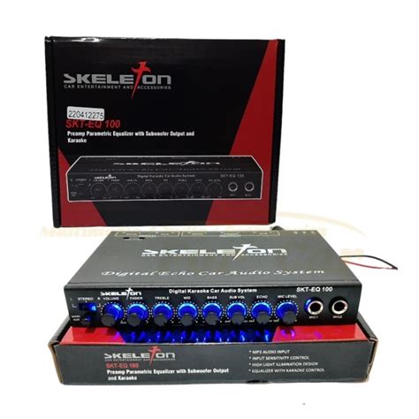 Jual Parametric Preamp Equalizer Karaoke Skeleton Eq100 Shopee Indonesia
