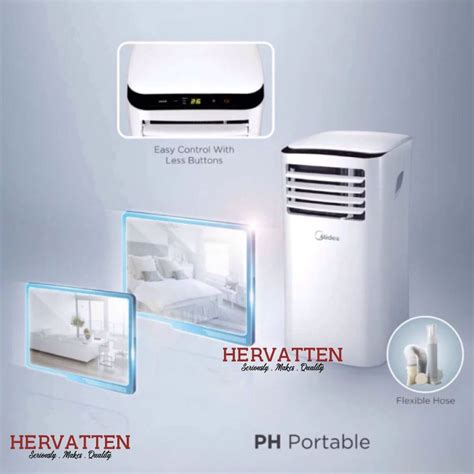 Midea Portable Air Conditioner Mph 09crn1 10hp R410a Hervatten Malaysia