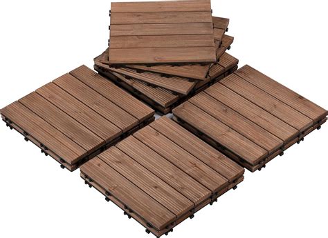Interlocking Wood Composite Deck Tiles For Outdoor Australia Ubuy
