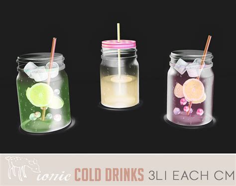 Second Life Marketplace Ionic Cold Drinks