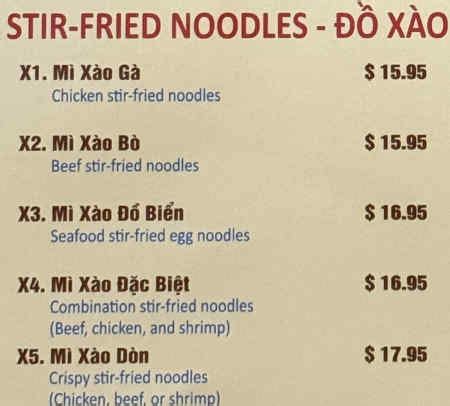 Pho Huyen Menu Conway Ar