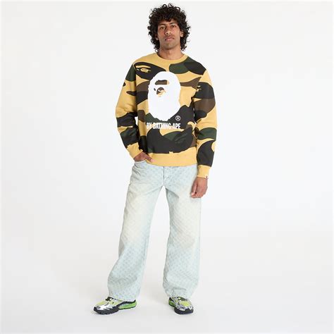 Hoodies And Sweatshirts A Bathing Ape Giant 1st Camo By Bathing Ape Crewneck Sweatshirt Unisex