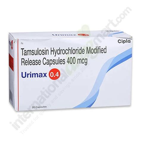 Buy Tamsulosin 0 4mg Capsules Online Idm